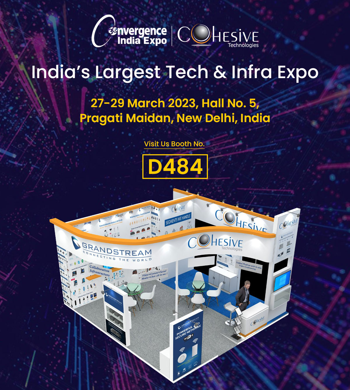 Cohesive Technologies to Exhibit with Grandstream at Convergence India ...