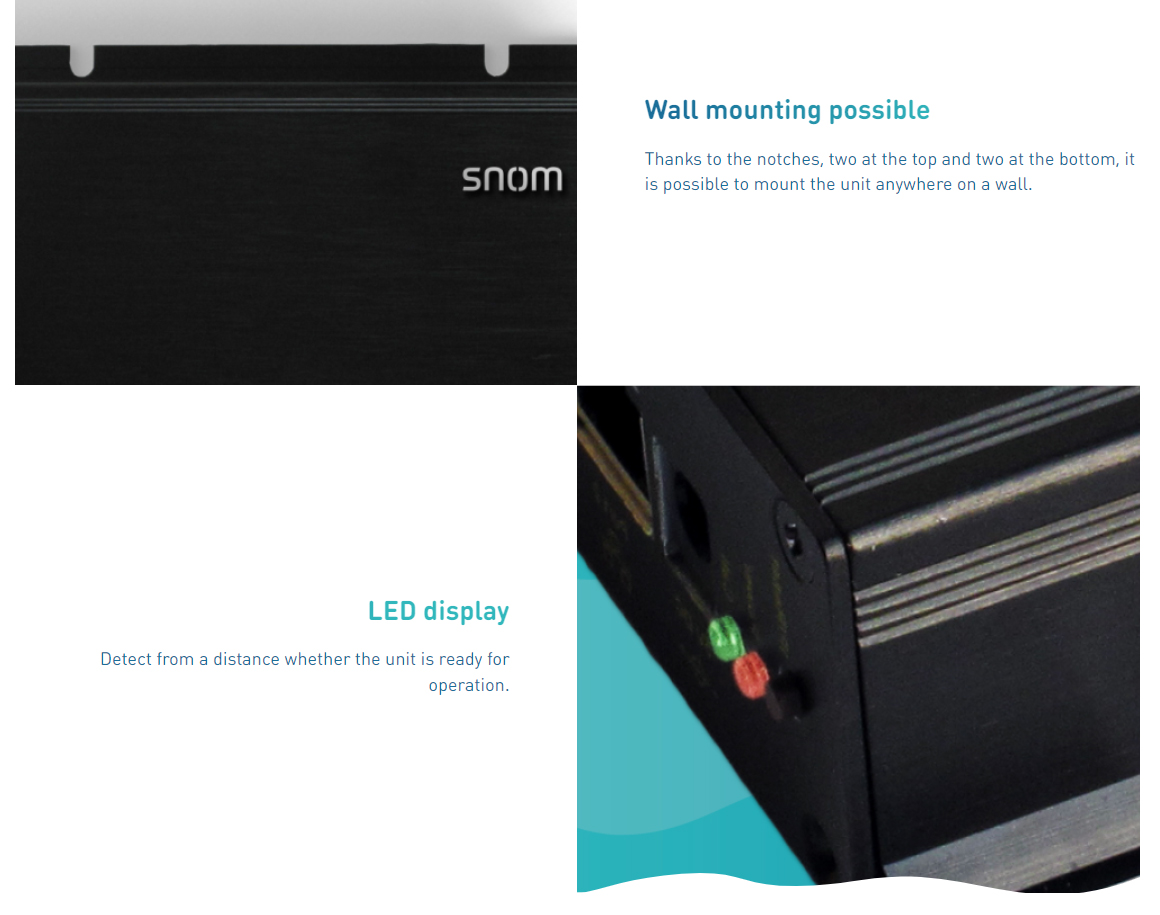 Snom PA1+ Announcement System | Cohesive Technologies